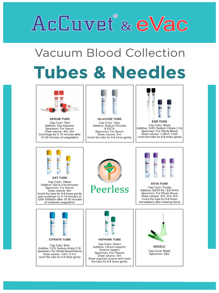 Blood Collection Tubes | PDF