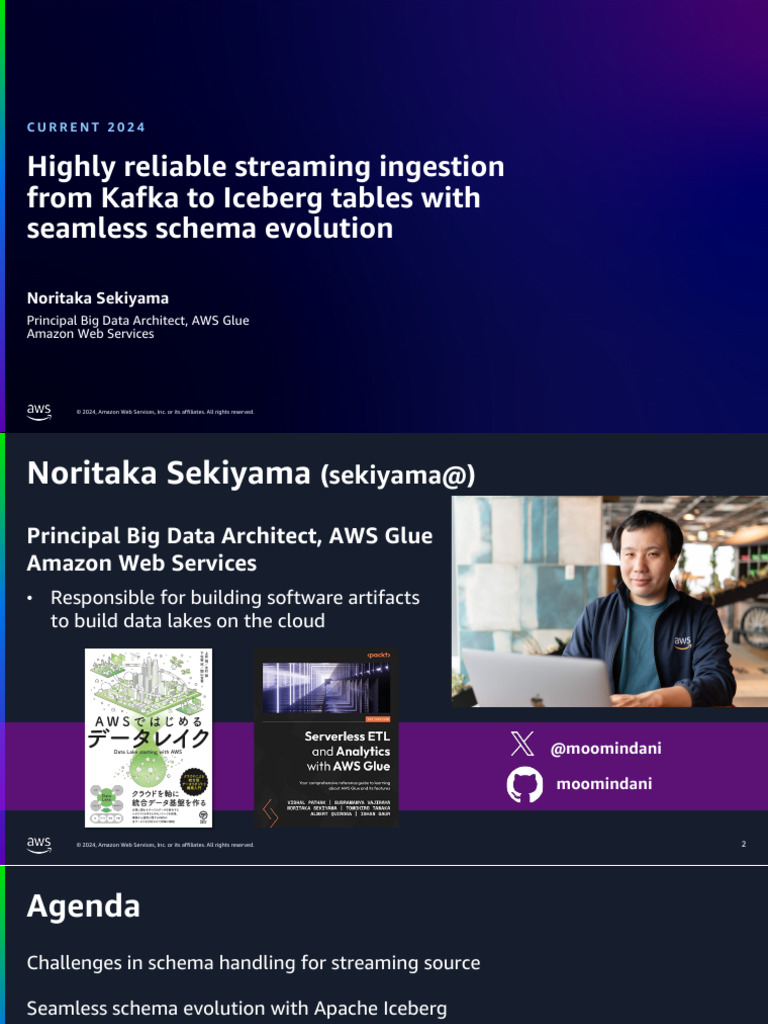 BR047 Current24 AWS Noritaka Sekiyama | PDF | Metadata | Apache Spark
