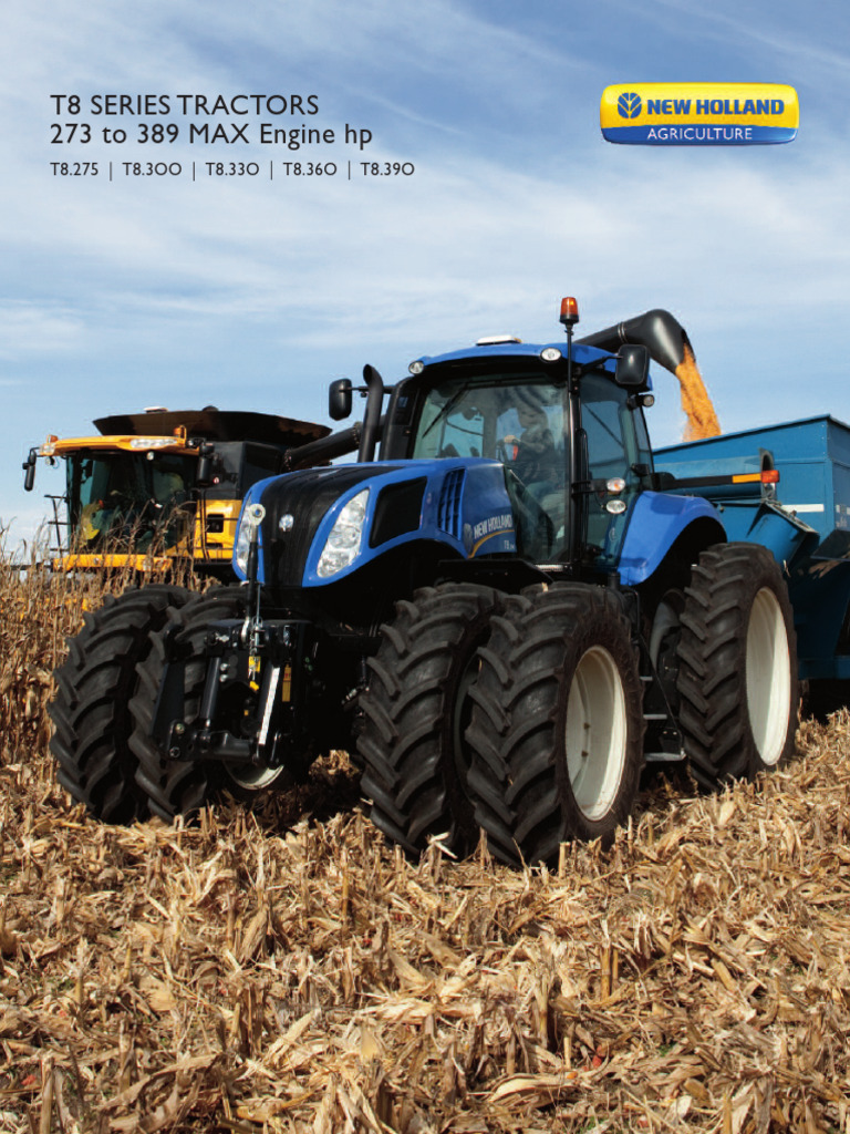 New Holland T8.360 | PDF | Tractor | Loader (Equipment)