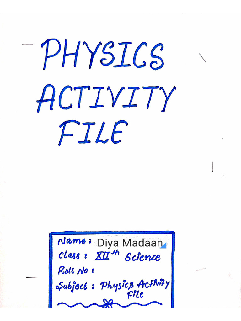 Physics Activity File - 241122 - 154713 | PDF