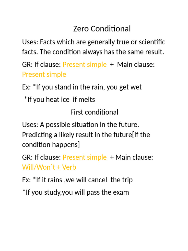 Zero Conditional | PDF