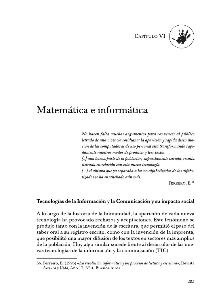 CAP_6_MATEMÁTICA e INFORMÁTICA | PDF