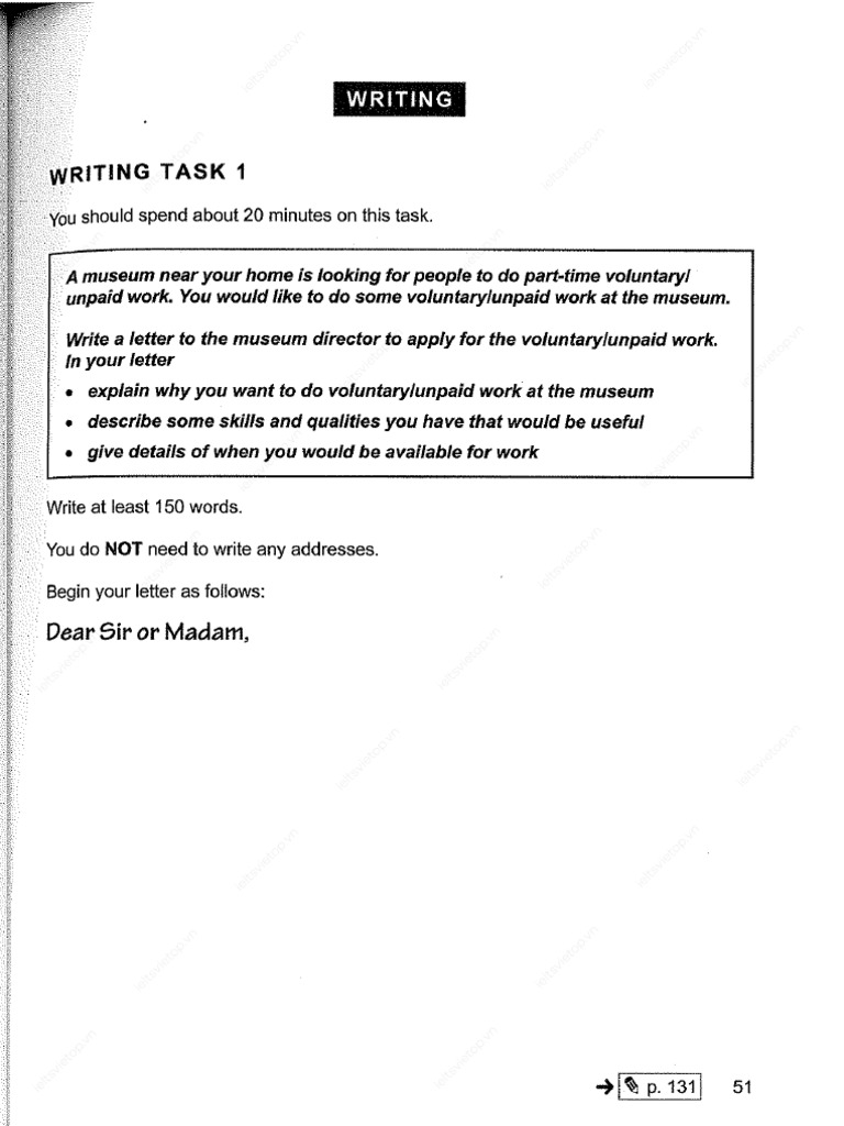 GT Writing Test 2 | PDF