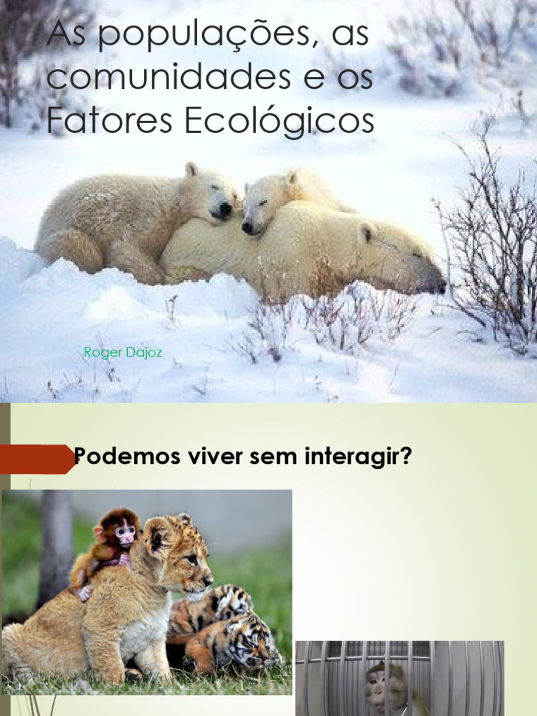 Interações Ecológicas e Sociabilidade | PDF | Parasitismo | Herbívoro