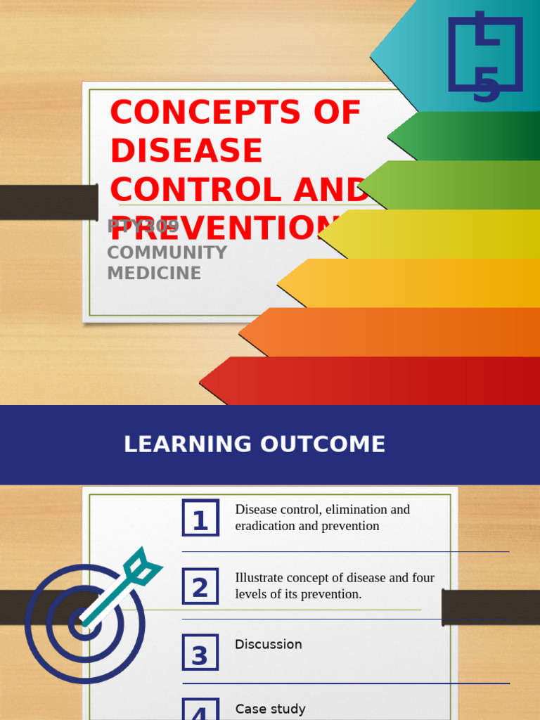 L5concept of disease control and prevention | PDF | Preventive ...