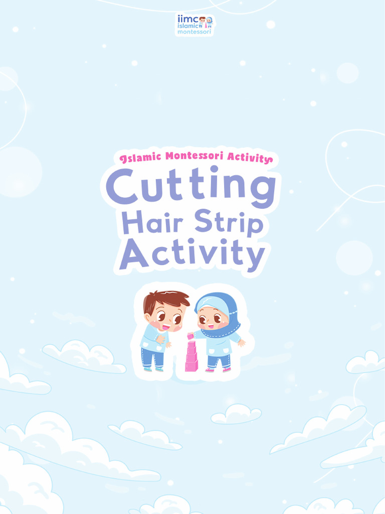Printable Cutting Hair Strip | PDF