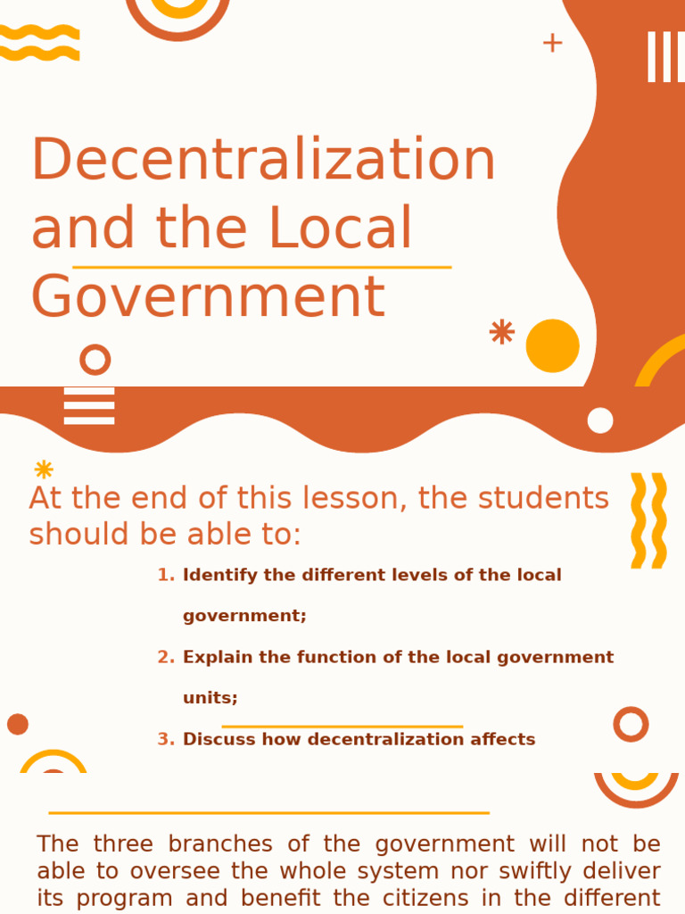 YUNEL PPT | PDF | Philippines | Decentralization