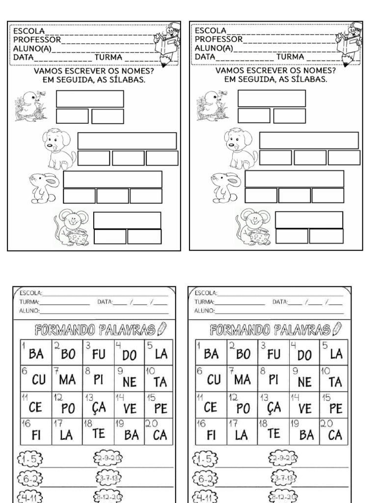 Tarefa 2 Ano Ensino Fundamental | PDF