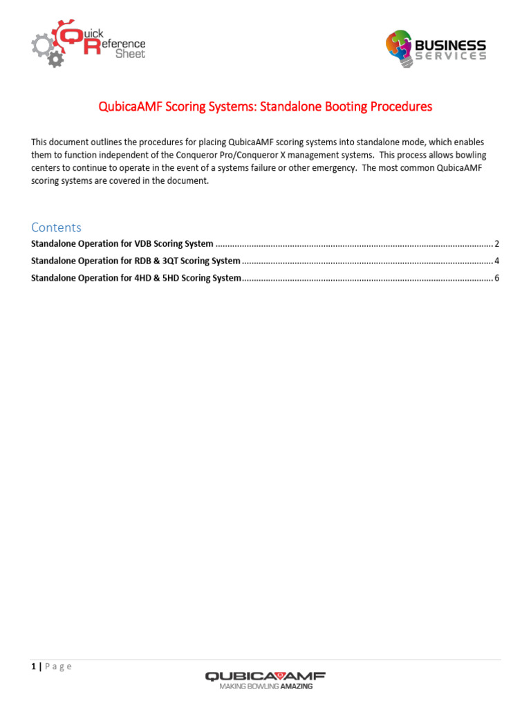 Scoring Standalone Booting Procedure | PDF | Booting | Computing