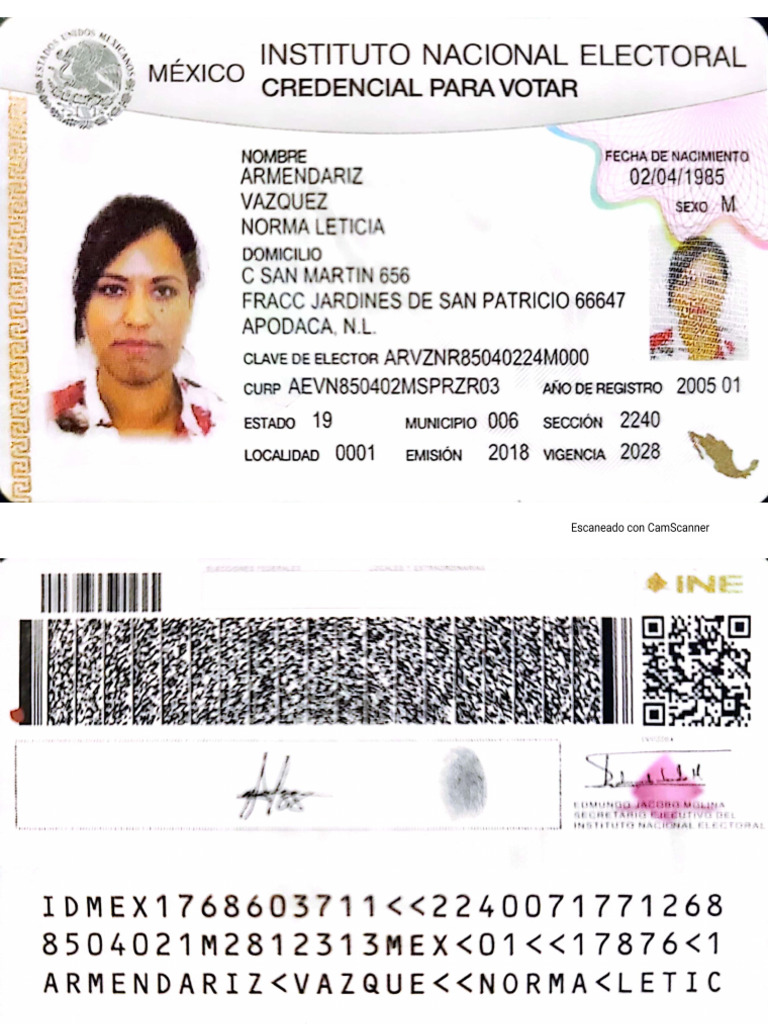 Credencial de Elector | PDF