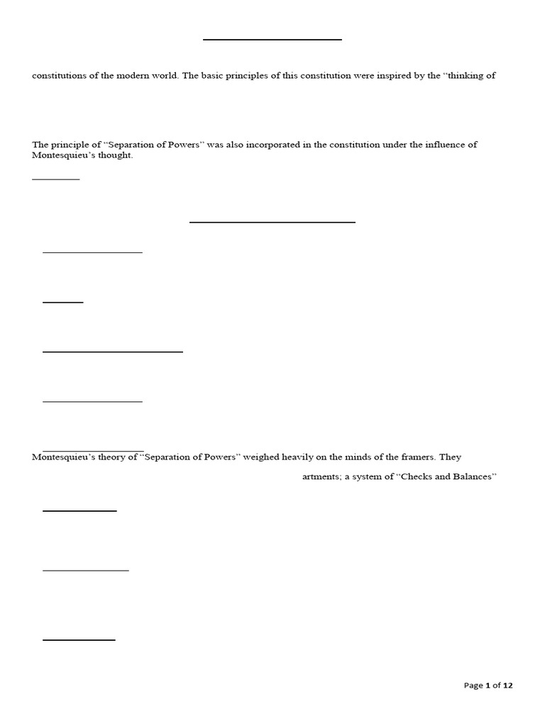 Constitution of USA | PDF | American Government | Presidents Of The ...