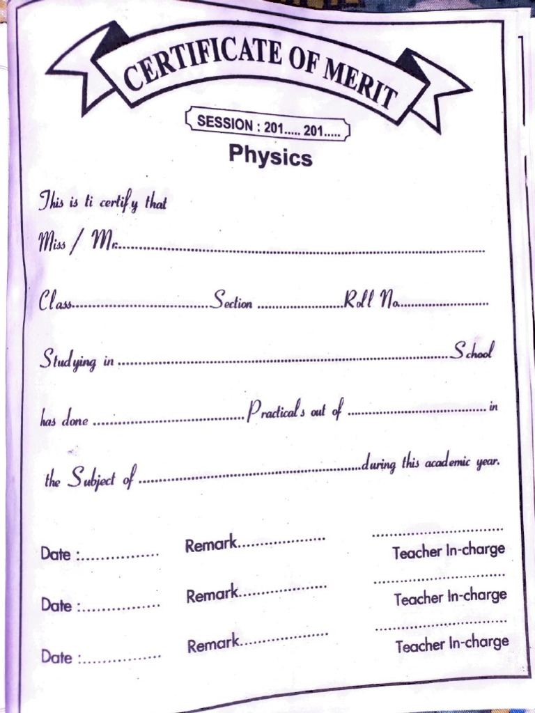 class 12 Physics Practical file | PDF class 12 Physics Practical file | PDF