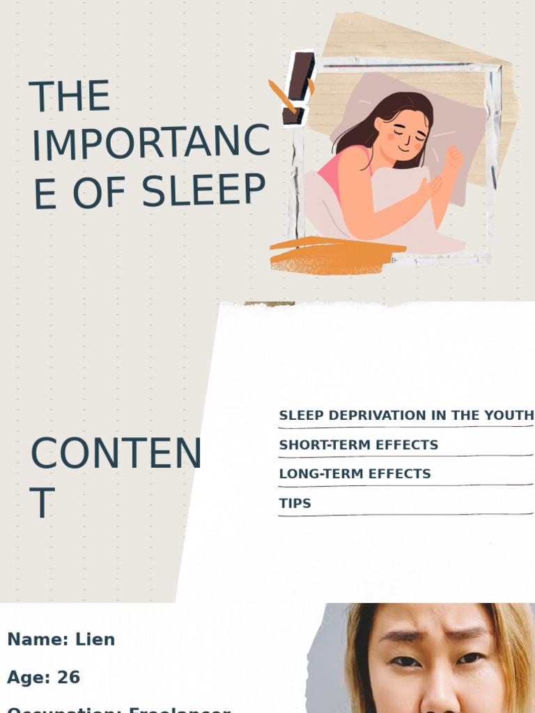 The Importance of Sleep | PDF