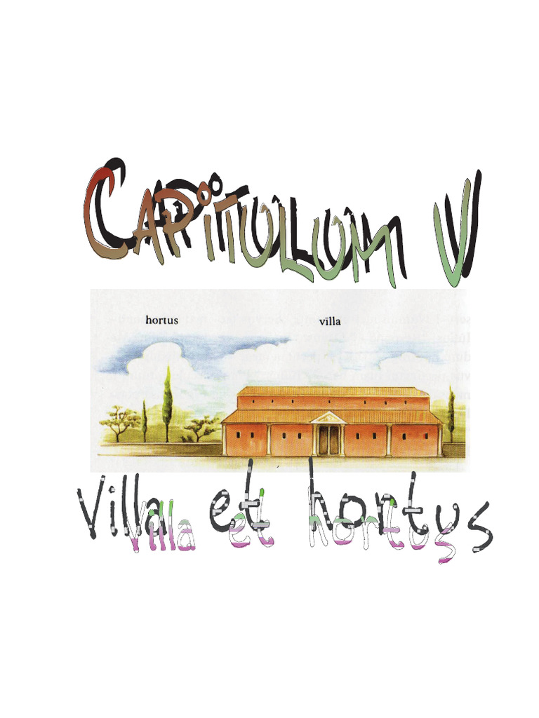 CAPITULUM V | PDF | Elementos arquitectónicos