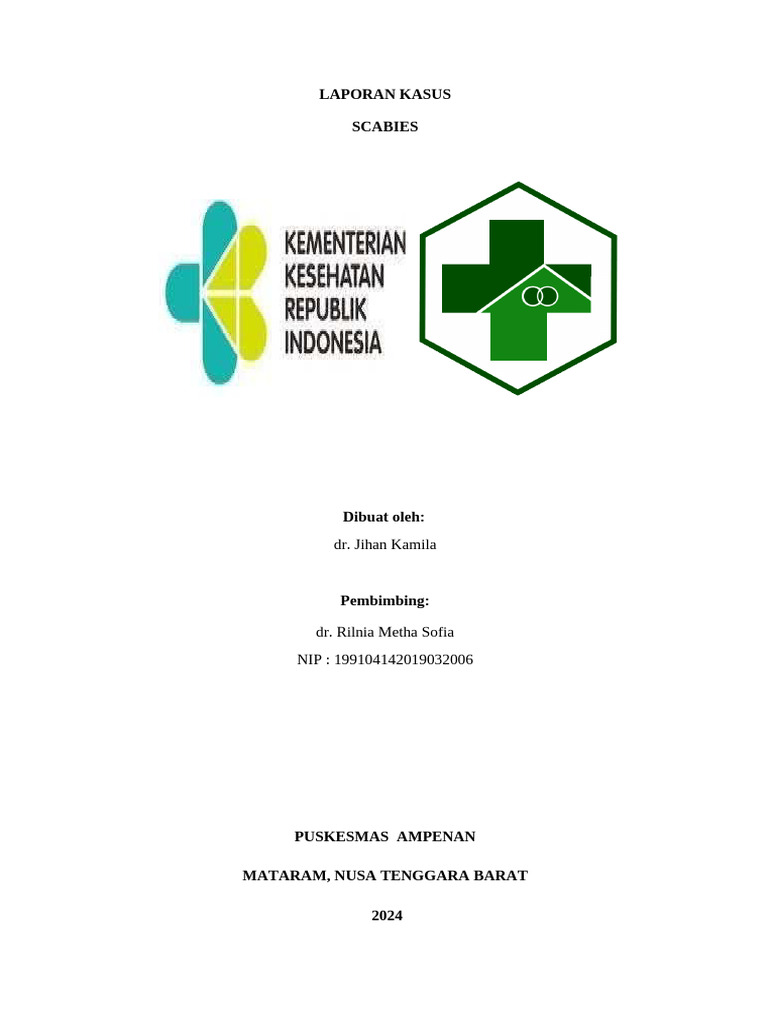isip 2024 - Lapsus Jihan Kamila (scabies) | PDF
