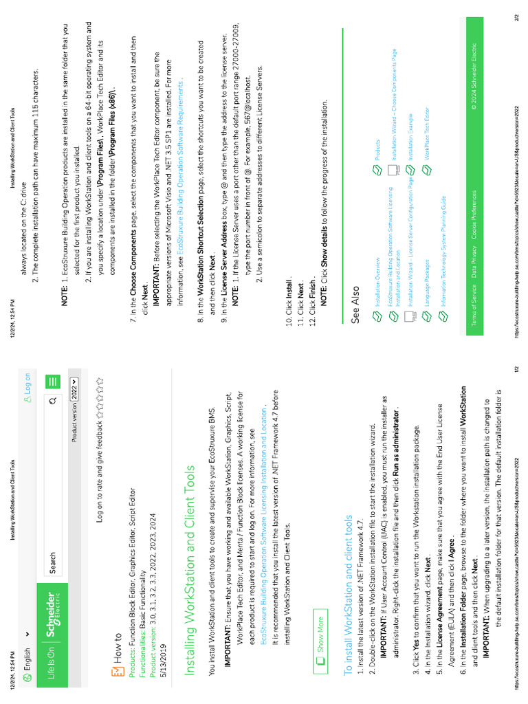 3-Installing WorkStation and Client Tools | PDF