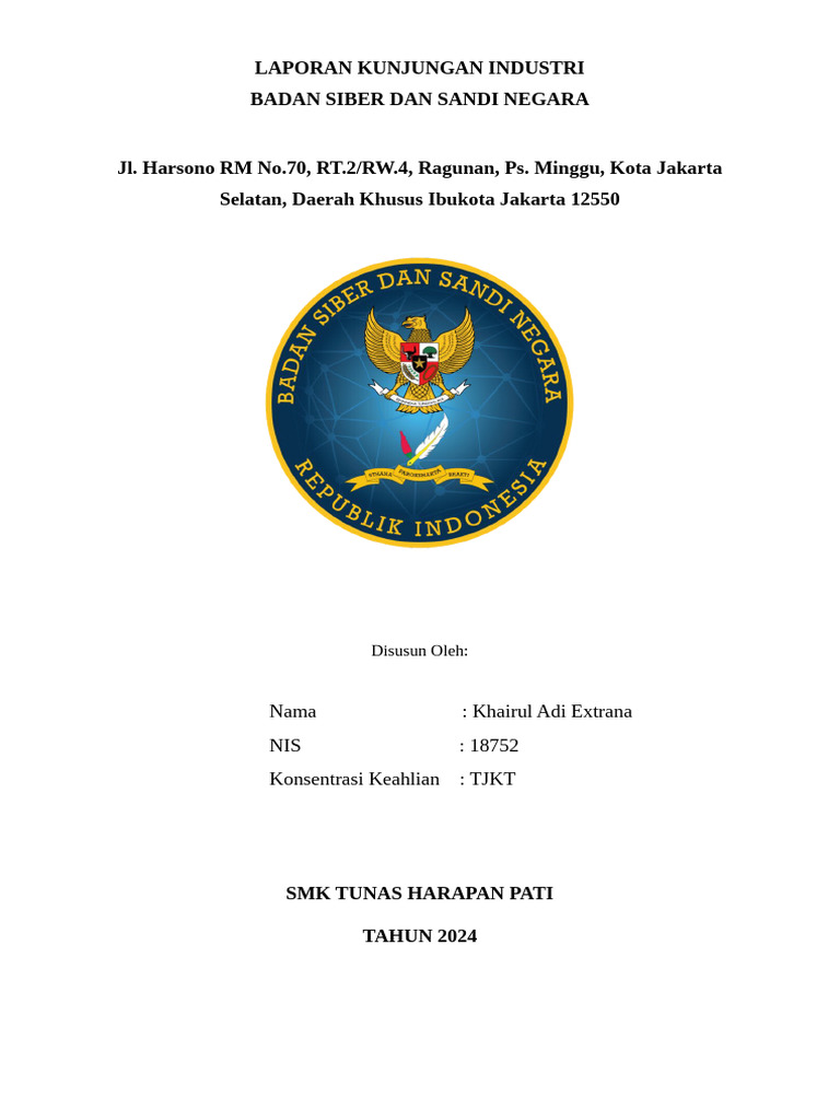 Khairul Adi Extrana (Laporan KI) | PDF