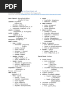 Koinē Greek Paradigm Charts | PDF