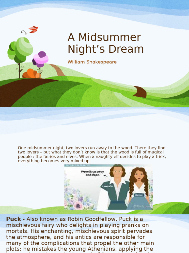 A Midsummer Night's Dream | PDF | A Midsummer Night's Dream | Fairies