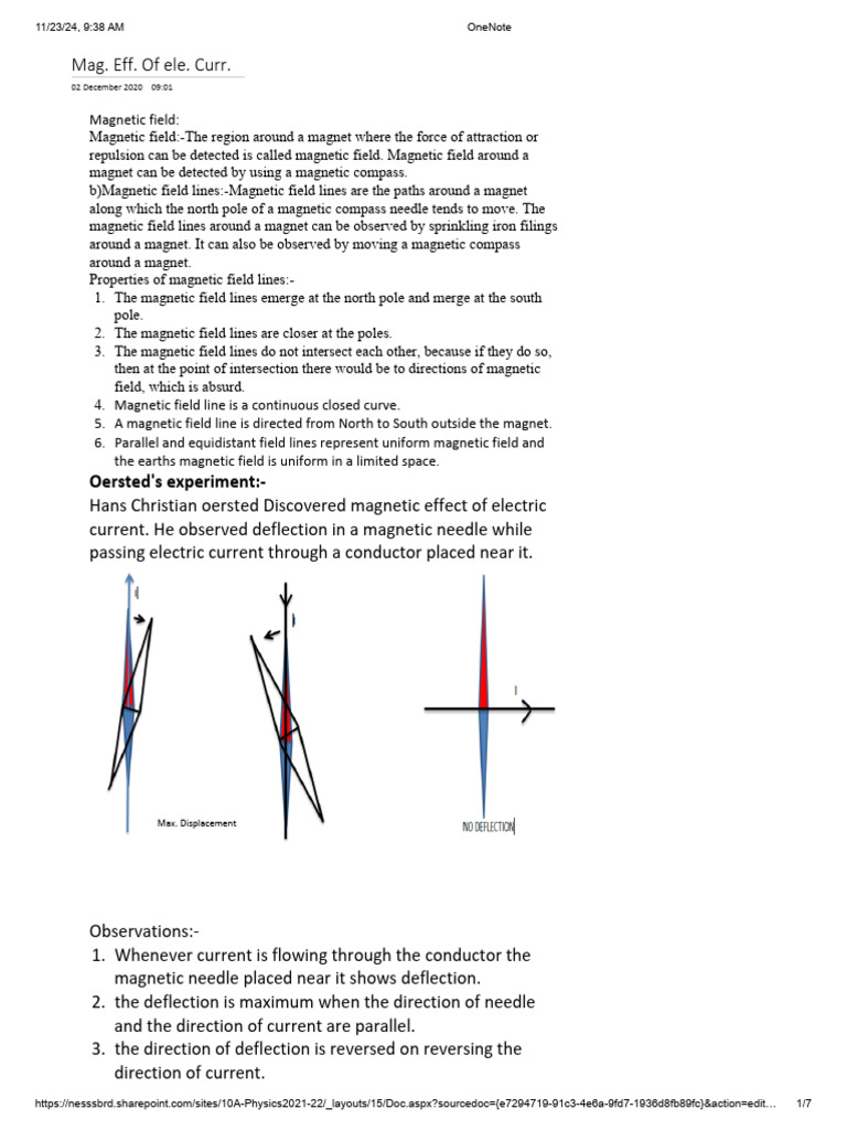 magne-notes | PDF | Alternating Current | Electromagnetic Induction