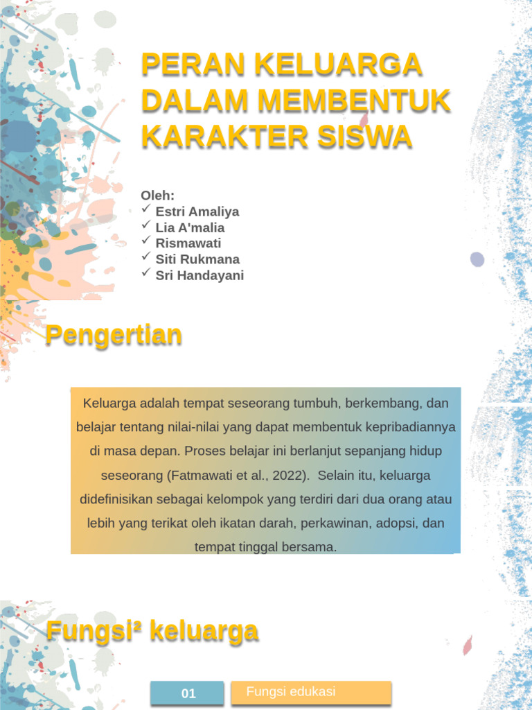 Peran Keluarga Bentuk Karakter Siswa | PDF