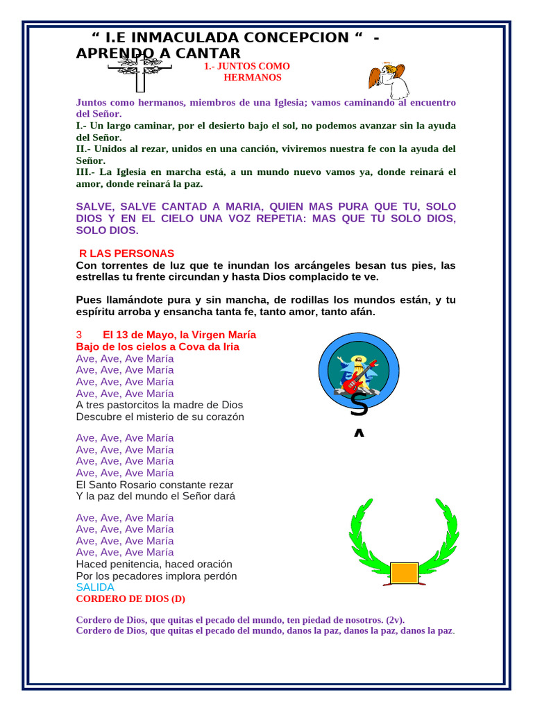 Ñacari Canto Rosario | PDF