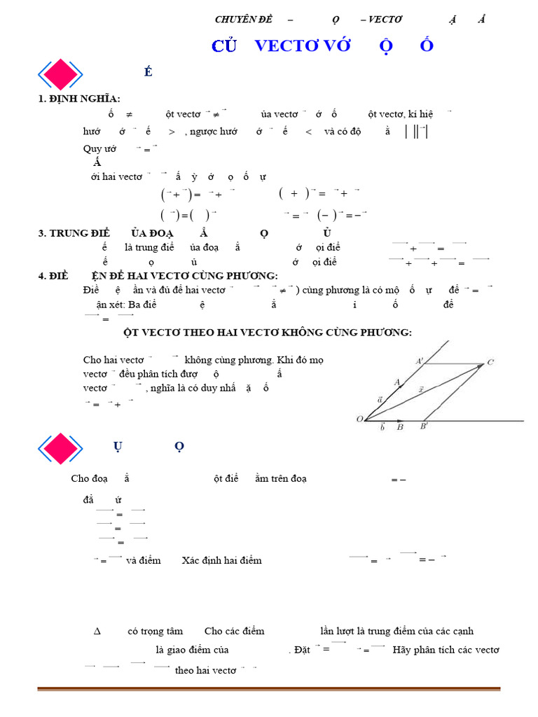 BÀI 9 GỐCTICH CUA MOT VECTO VOI MOT SO - DE - TR144 | PDF