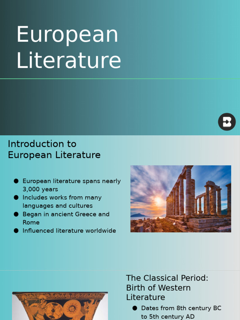 European Literature | PDF | Romanticism | Realism (Arts)