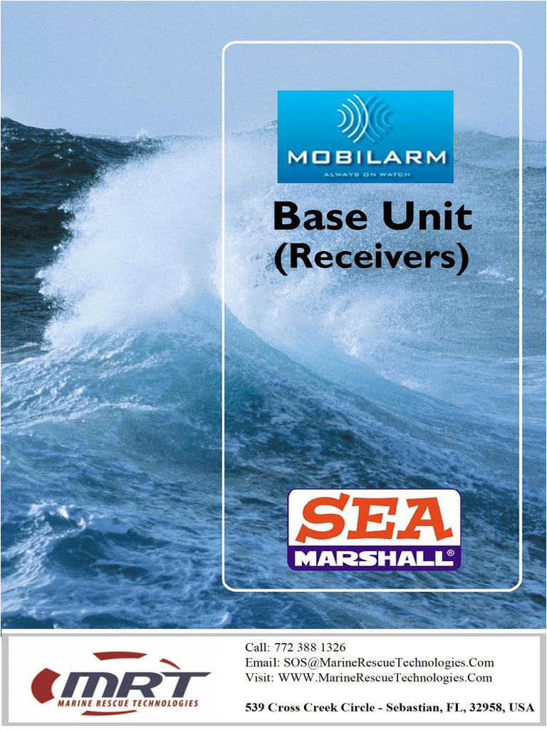 AME-MAN-422-001 Man Overboard Safety System - Marine Rescue Technology - Seamarshall - Manual ...