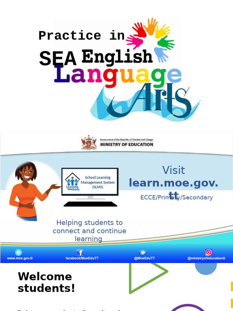 SEA English Language Arts: Spelling Focus | PDF | Adverb | Grammar