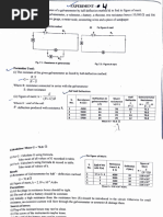 Exp 4 - Galvanometer Resistance - Half Deflection Method | PDF | Electromagnetism | Electricity