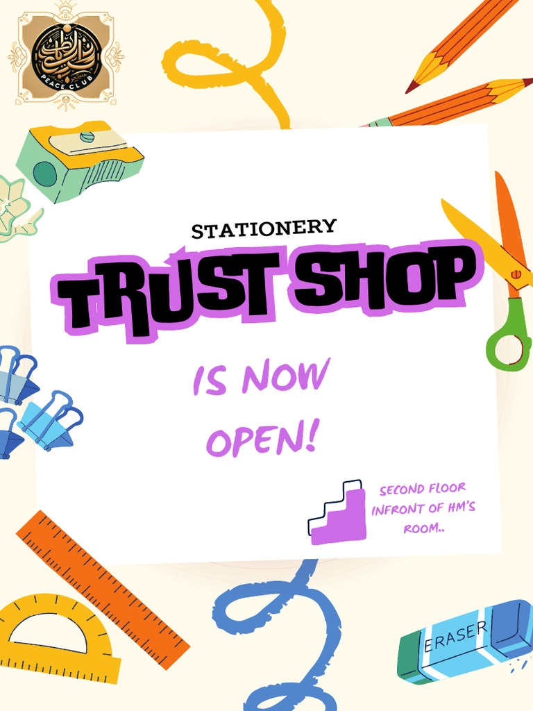Trust Shop Opening | PDF