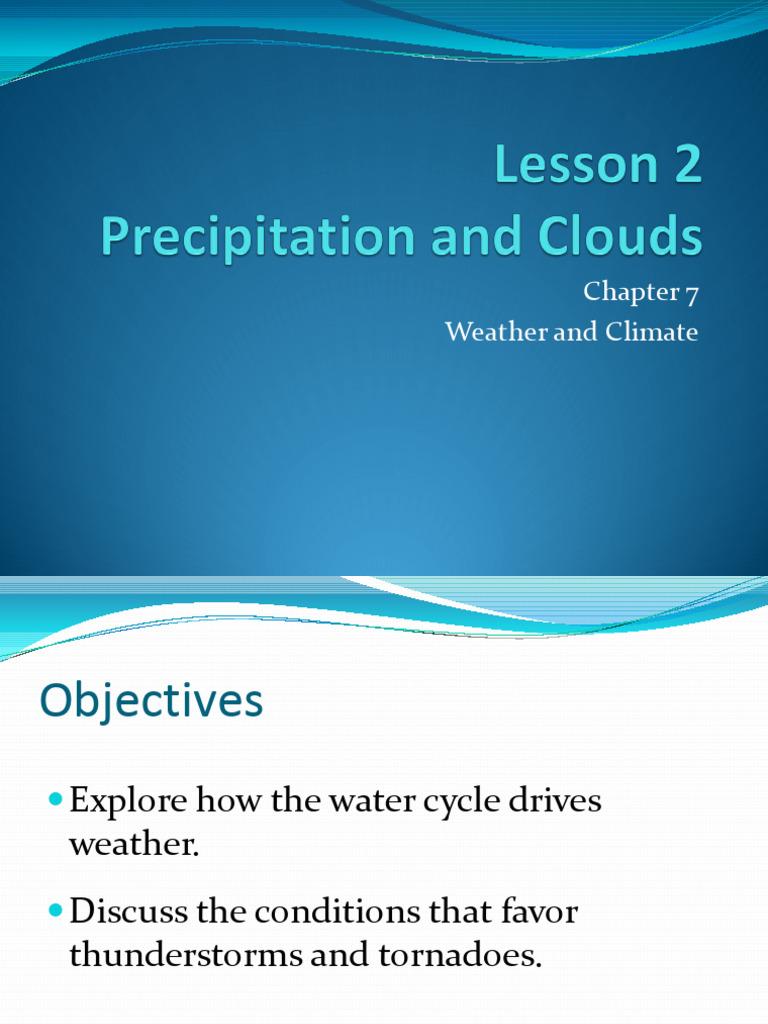 Clouds and Precipitation | PDF | Cloud | Tropical Cyclones