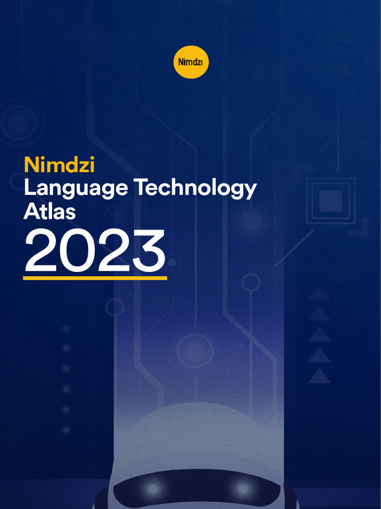 Nimdzi Language Technology Atlas Report 23 Final | PDF | Language ...