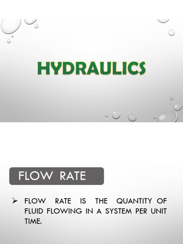 Module-1.2-Flow-Rates-and-Continuity | PDF | Fluid Dynamics | Viscosity