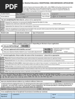 Student Absence Self-Declaration Form | PDF | Government | Justice