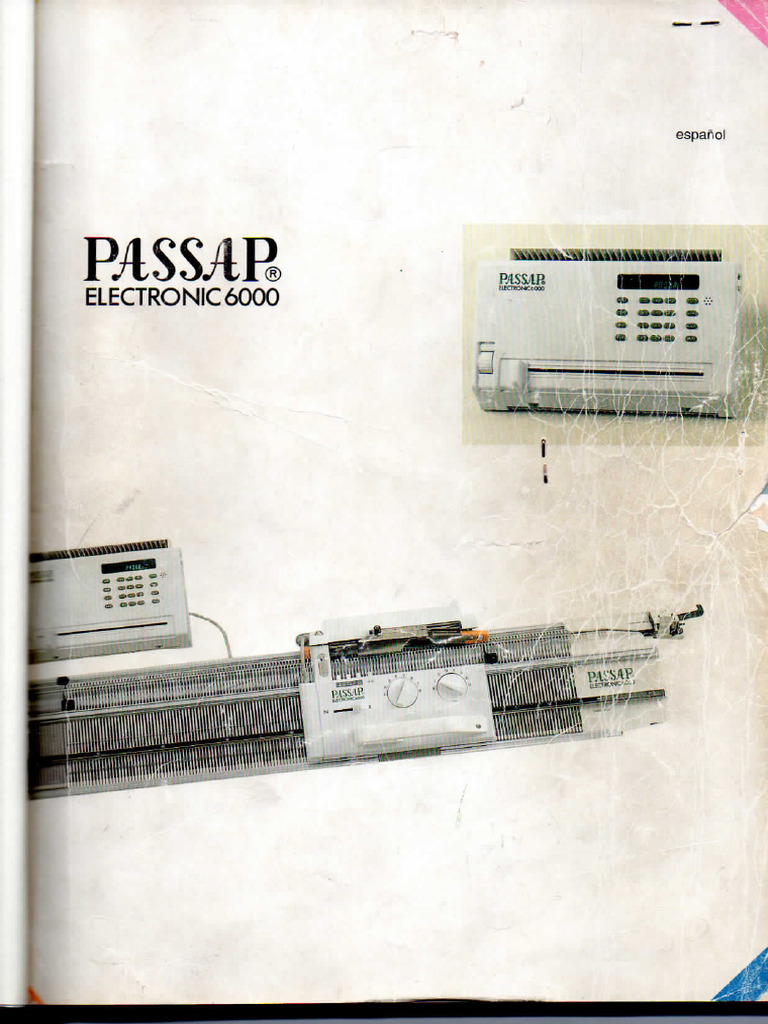 Passap E6000 Manual | PDF