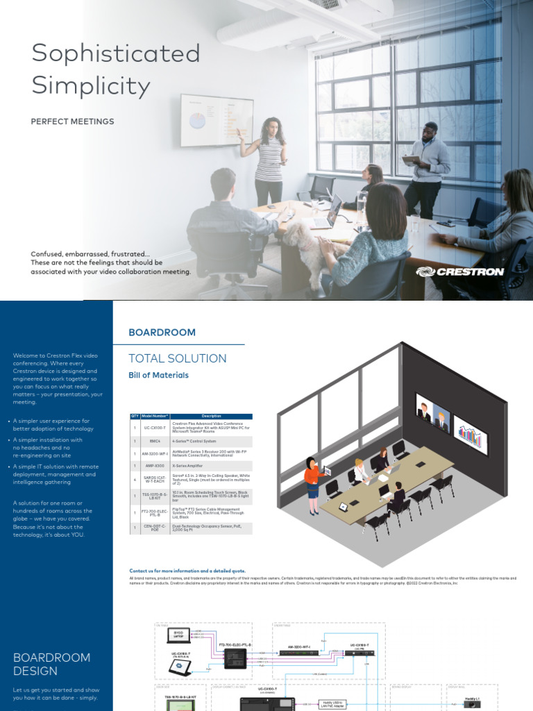 Design Guide Boardroom SG | PDF | Consumer Electronics | Computing