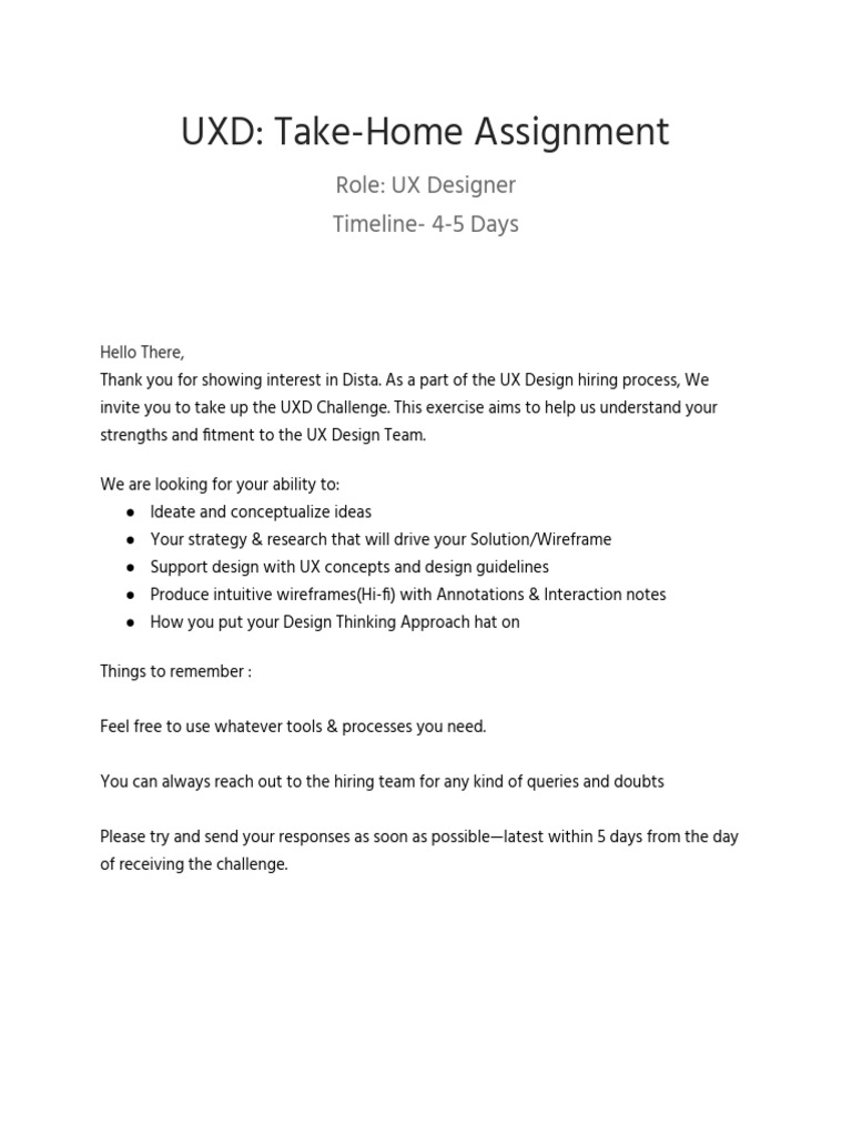 Dista Uxd Take Home Assignment 1 1 Pdf Human Communication Cyberspace 