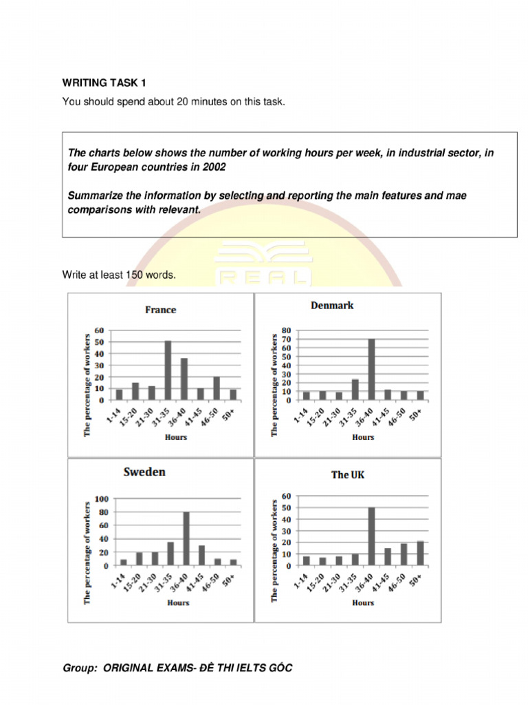 Writing Task 1 | PDF