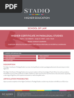 STADIO Programme Application Form | PDF | Breach Of Contract | Fee