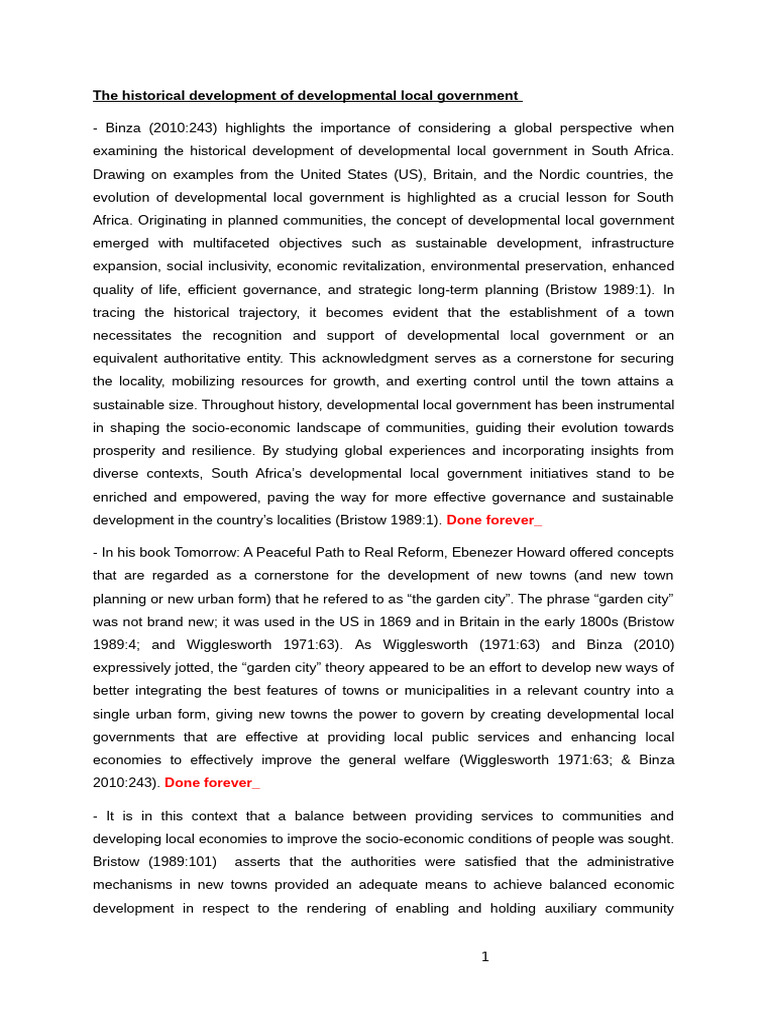 Historical Development On Local Government | PDF | Nordic Countries ...