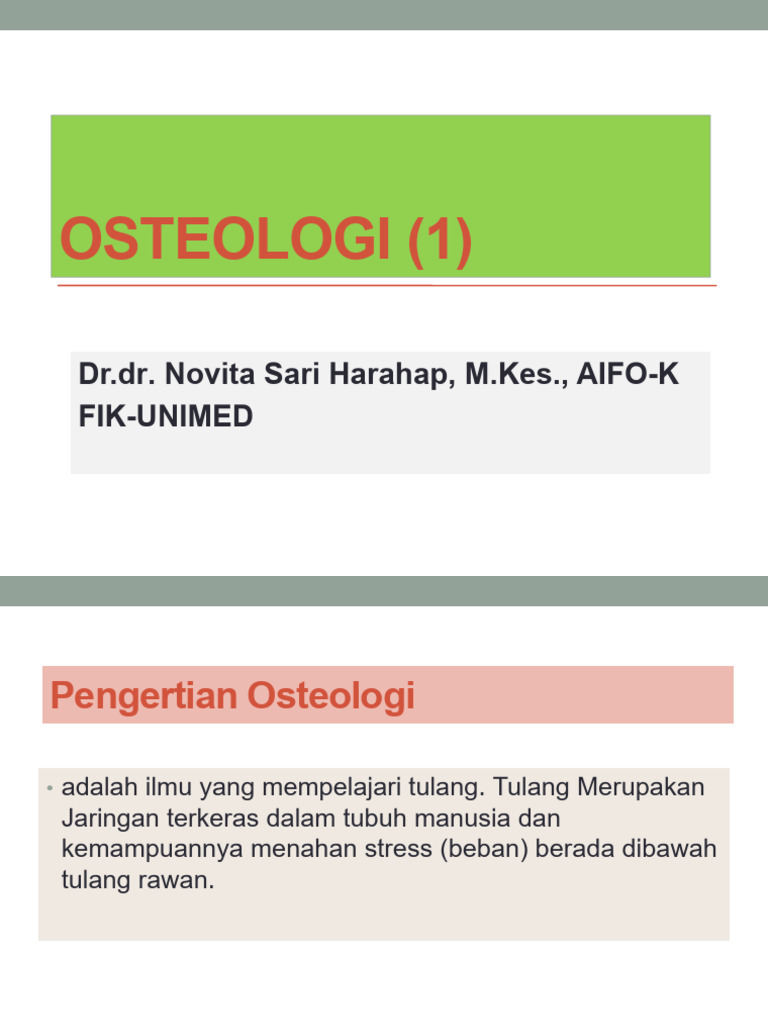 Klasifikasi Os Pneumaticum dalam Osteologi | PDF