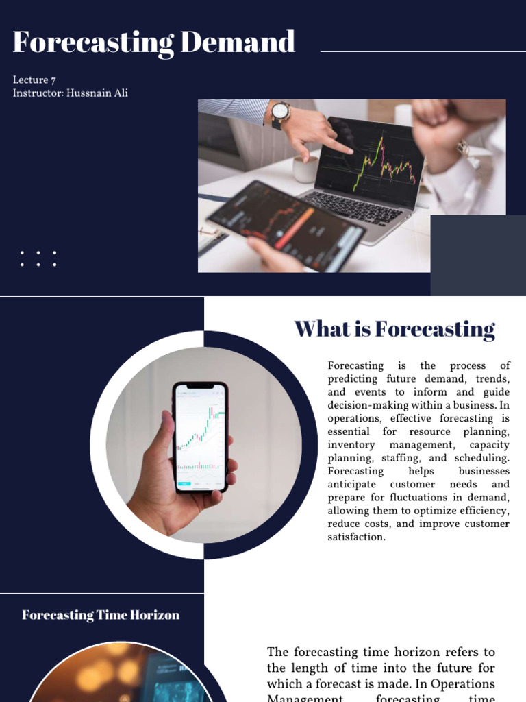 Lecture 7 (OM -SCM) | PDF | Forecasting | Seasonality