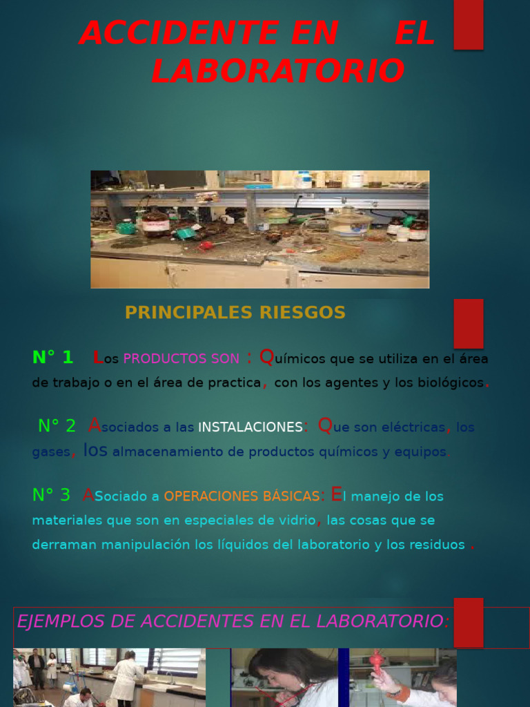 Accidente en El Laboratorio | PDF | Laboratorios | Residuos