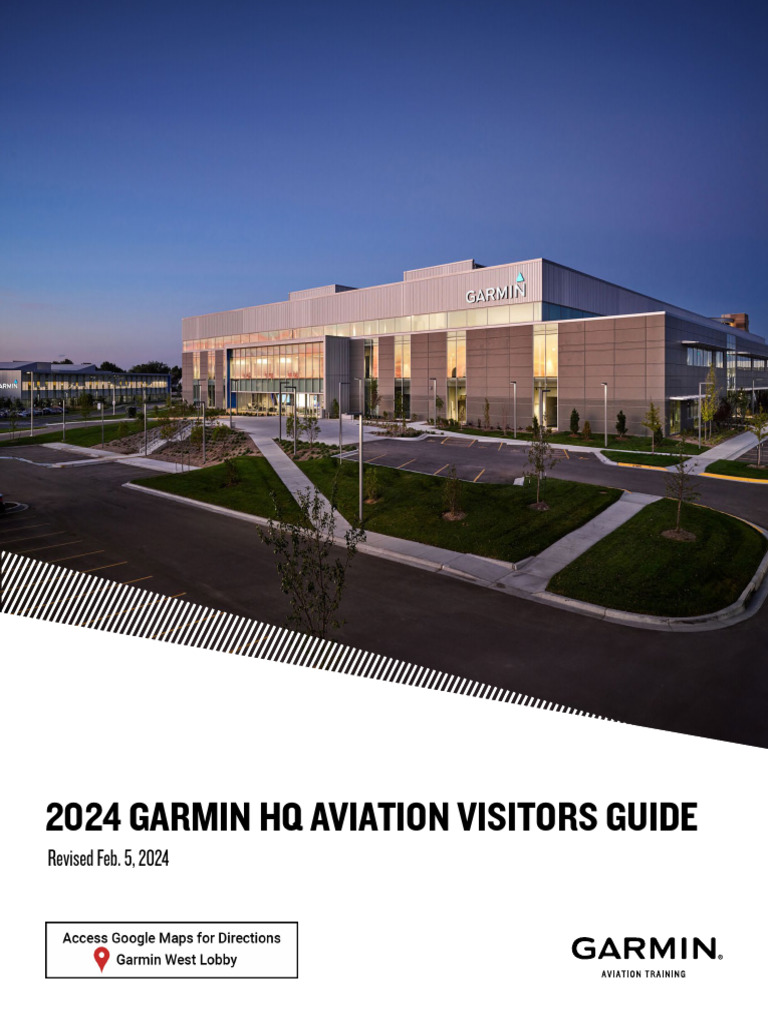 2024-Garmin HQ Aviation Visitors Guide | PDF | Kansas City ...