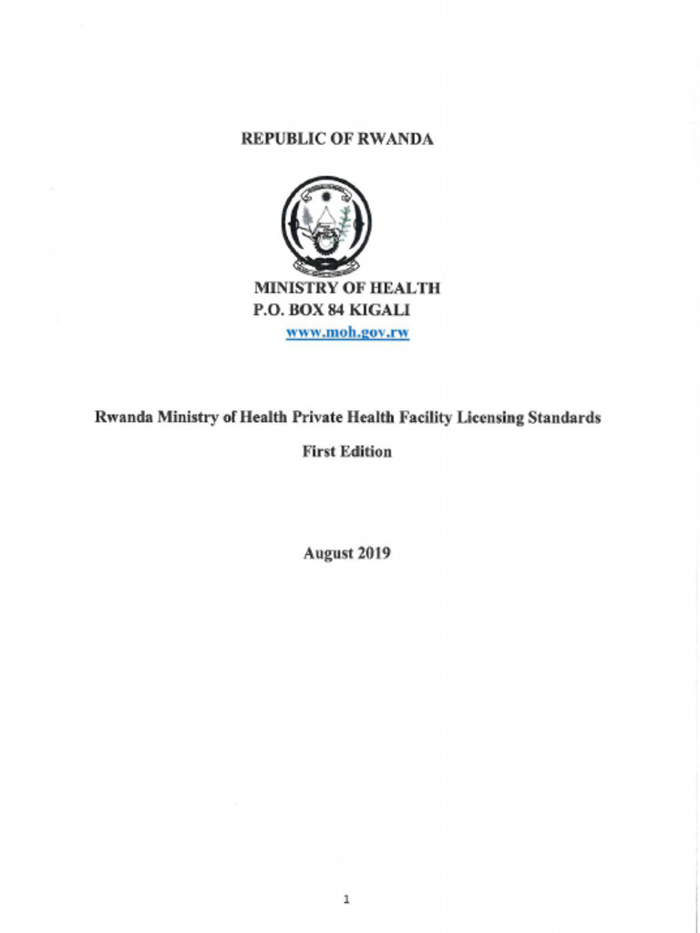 Licensing Standard For PHF | PDF