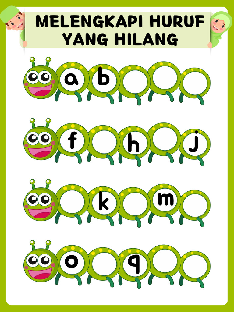 Melengkapi Huruf dan Angka 1-10 | PDF