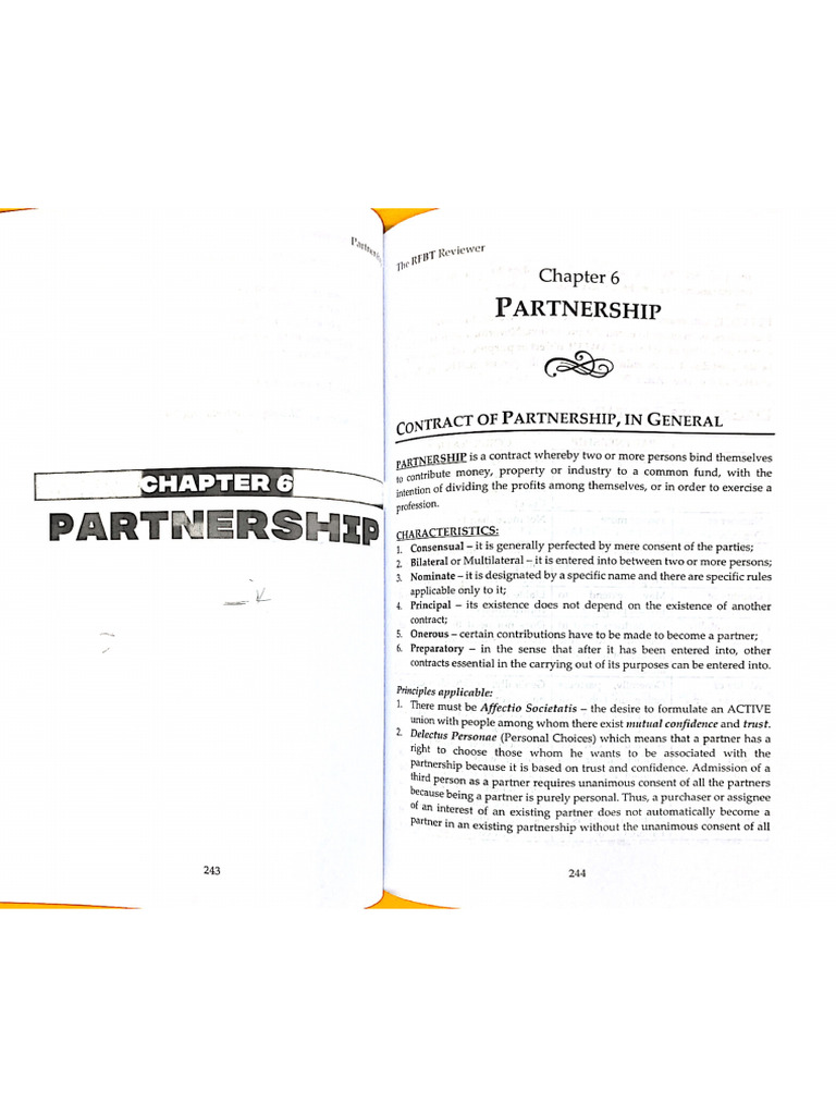 Partnership | PDF