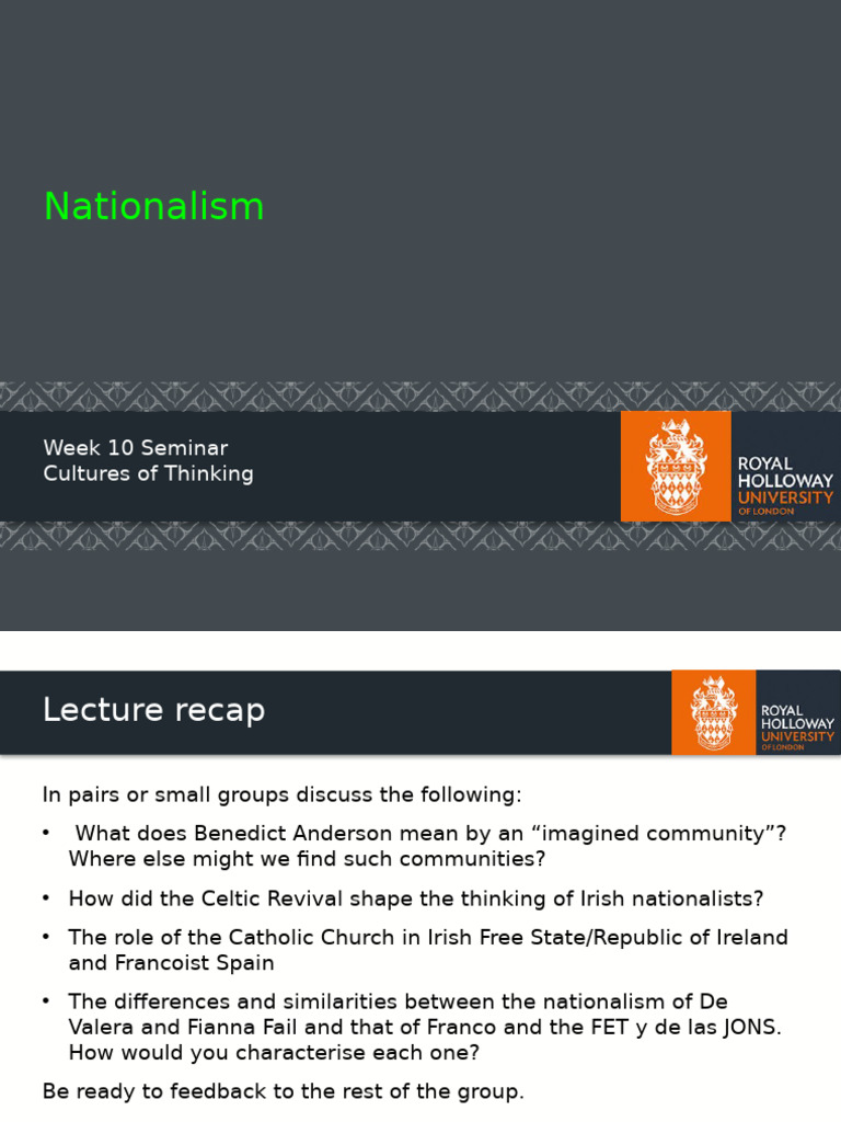 Exploring Nationalism: Concepts and Case Studies | PDF | Nativism ...